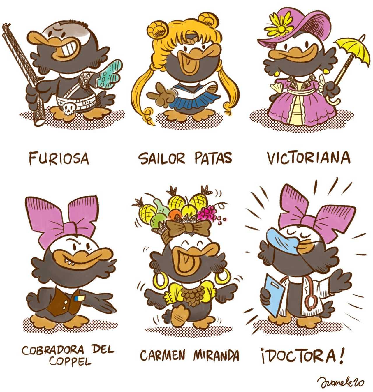 Moco-Comics | Monitos de Juanele